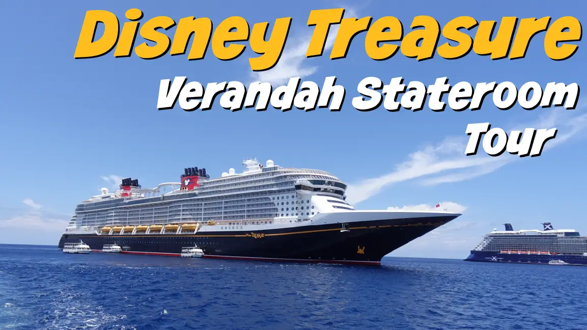 Disney Treasure Verandah Stateroom Tour: Everything You Get With a ...